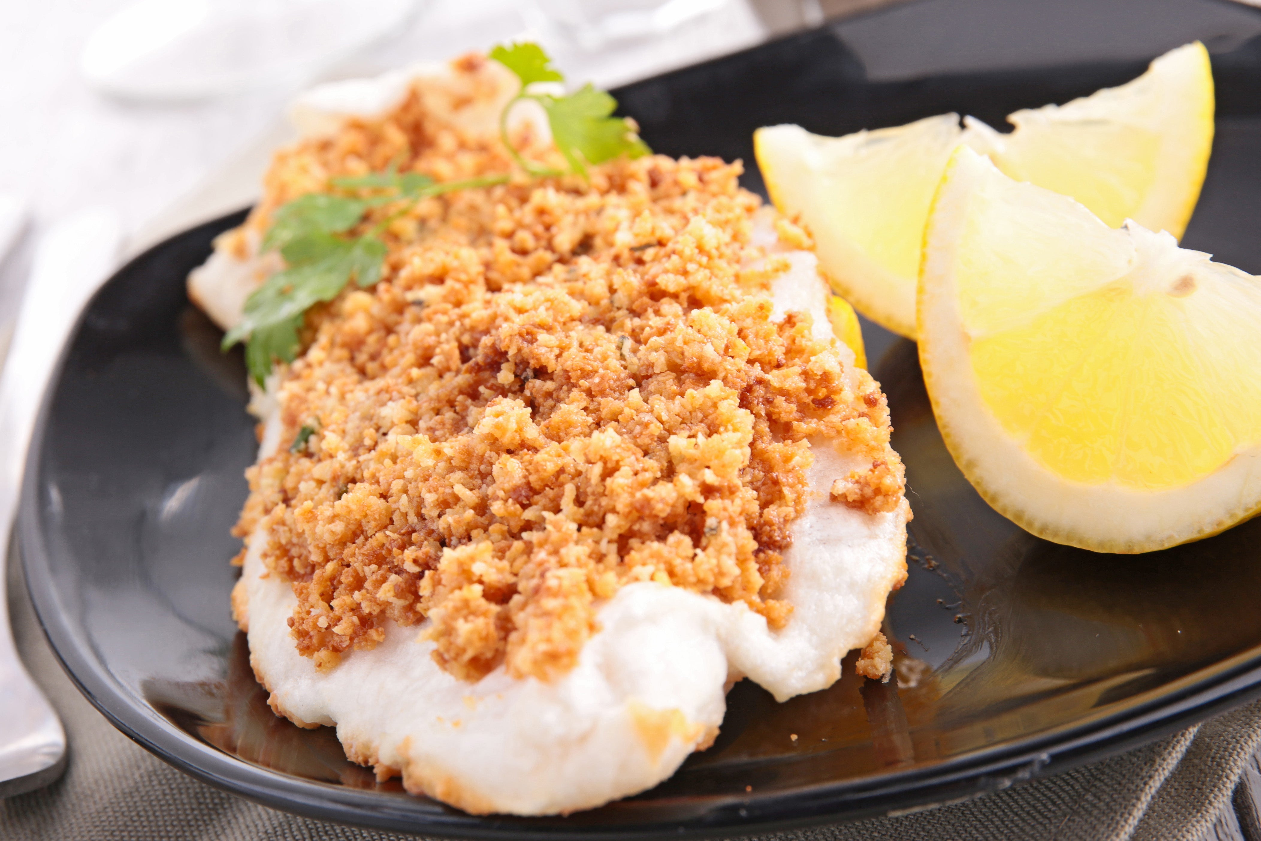 Creole Pecan Crusted Snapper – Culinary Genie