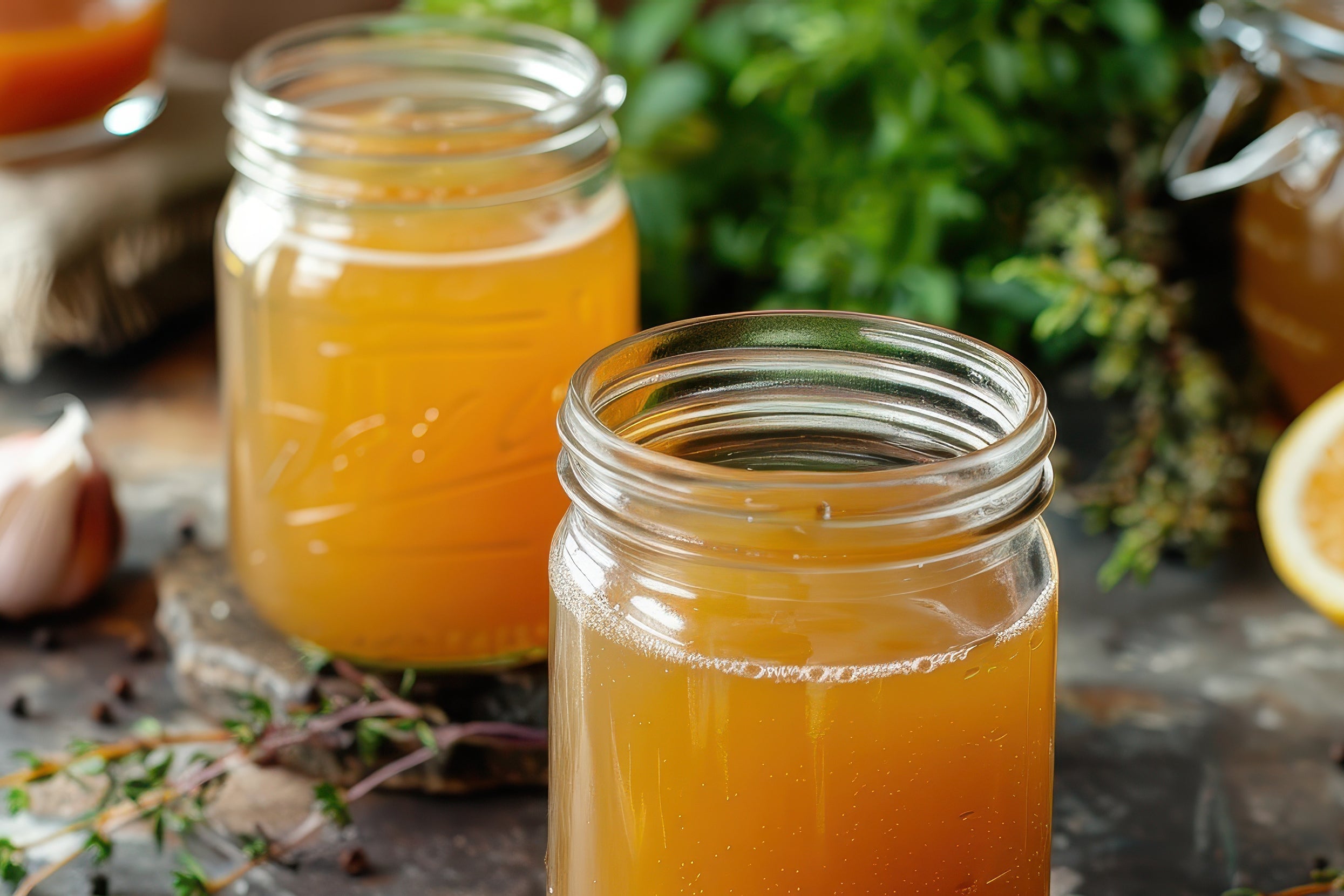 No Salt Added Chicken Bone Broth – Culinary Genie