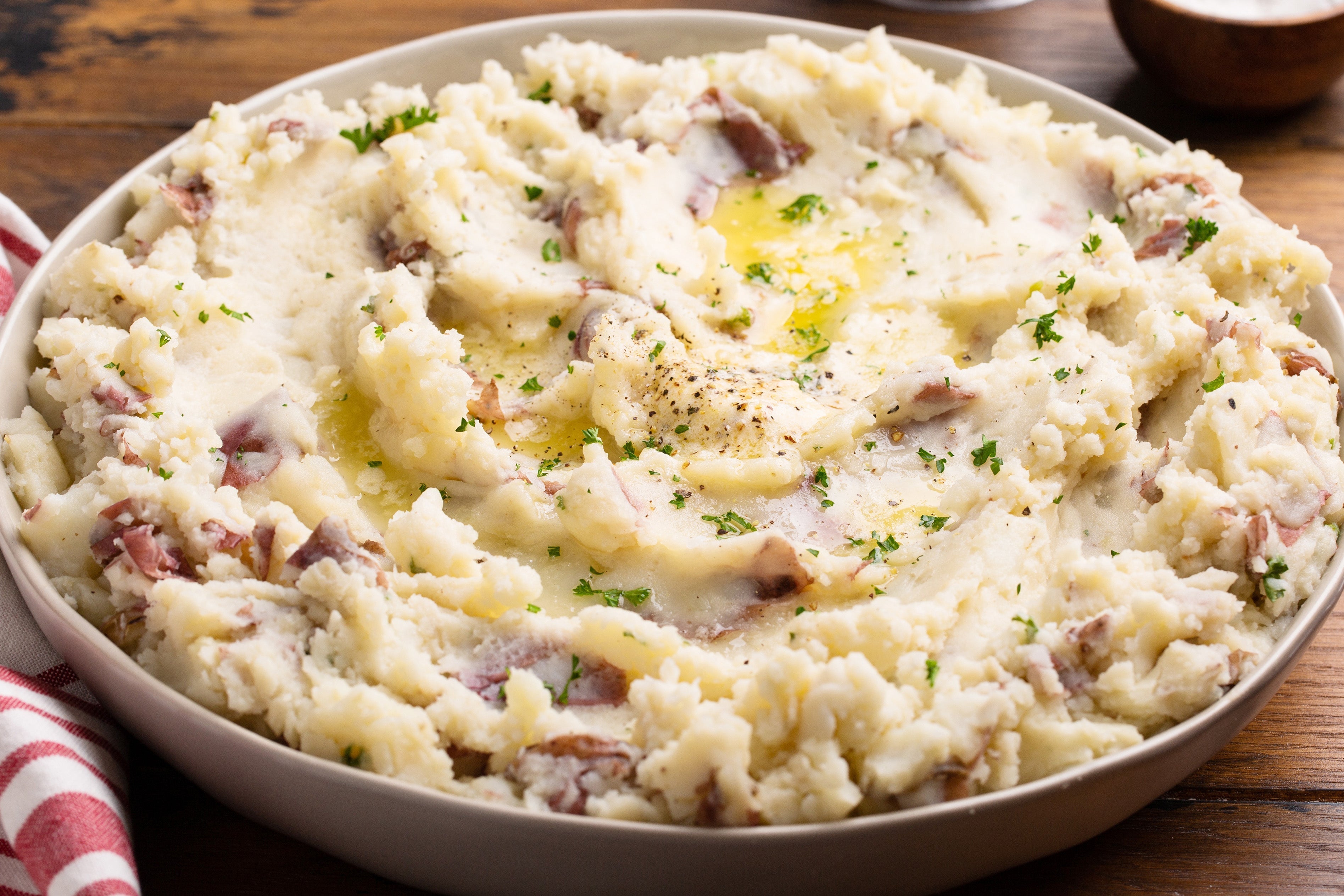 Olive Oil Garlic Mashed Potaotes – Culinary Genie