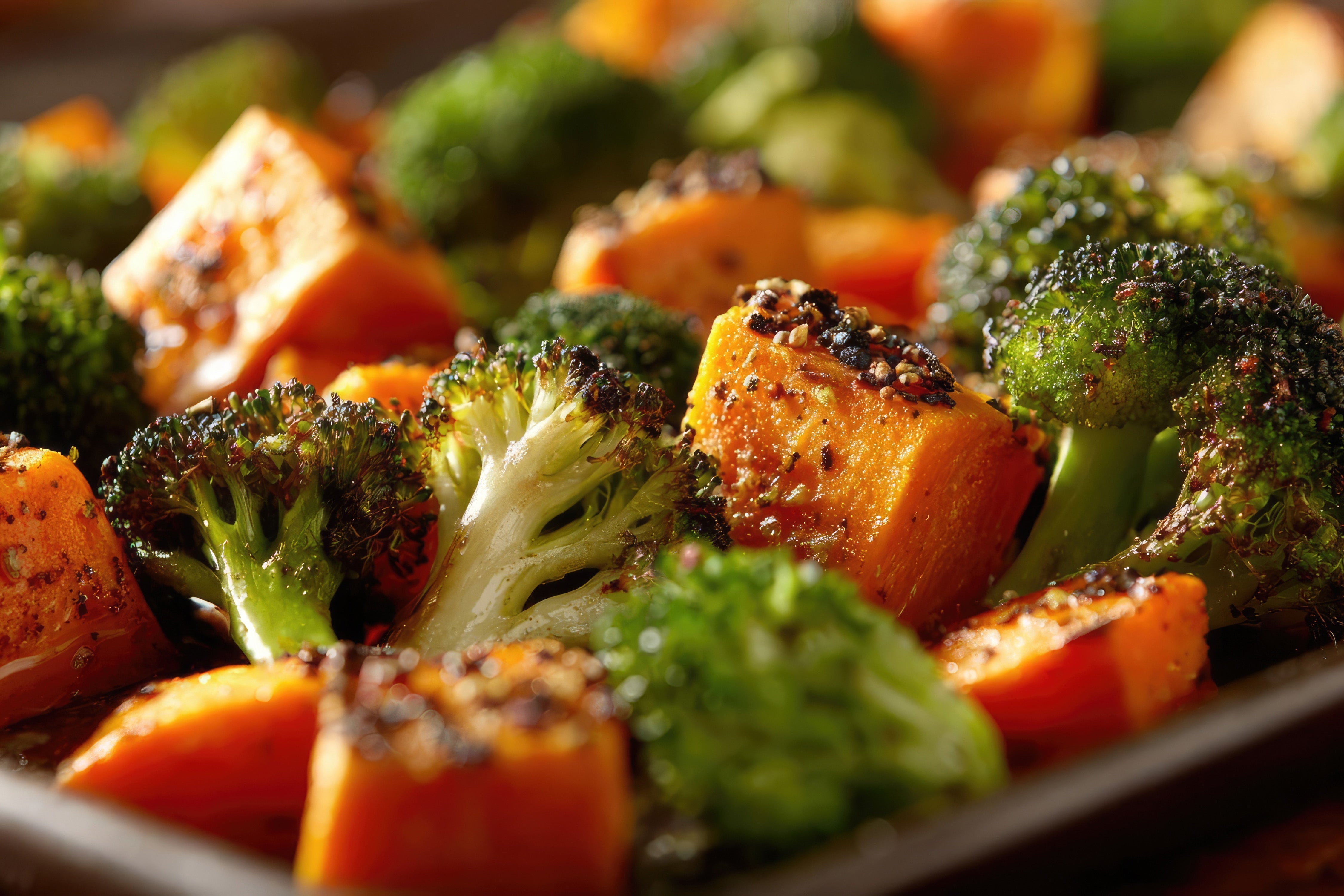 Roasted Broccoli & Squash – Culinary Genie